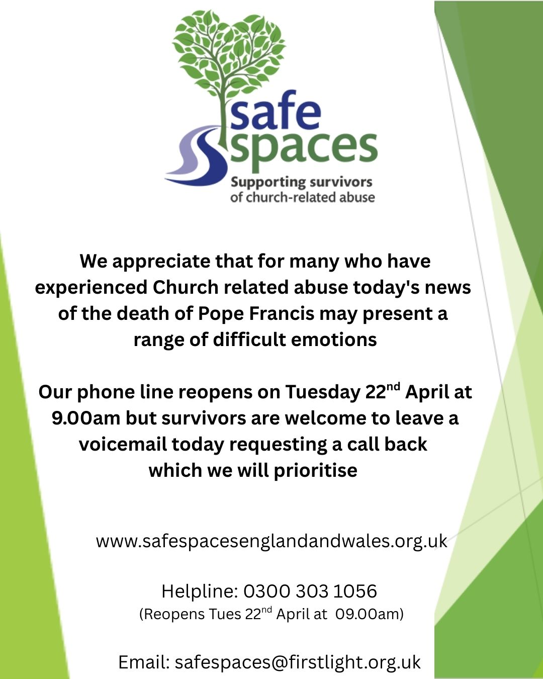 Home - Safe Spaces England and Wales